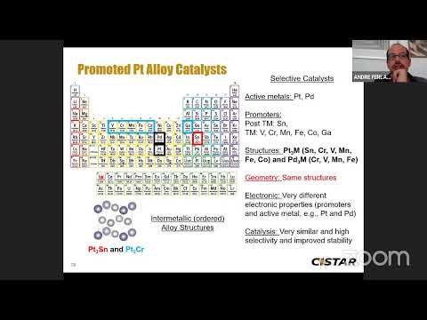 IV CINE-M2P Workshop: "Methane to Products ...", by Dr. Fernando Marques and Dr. Jeffrey T. Miller