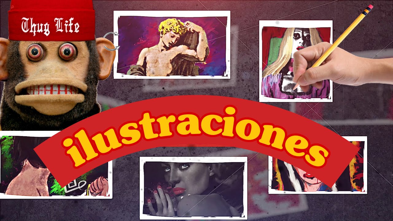 Ilustraciones, pinturas y dibujos