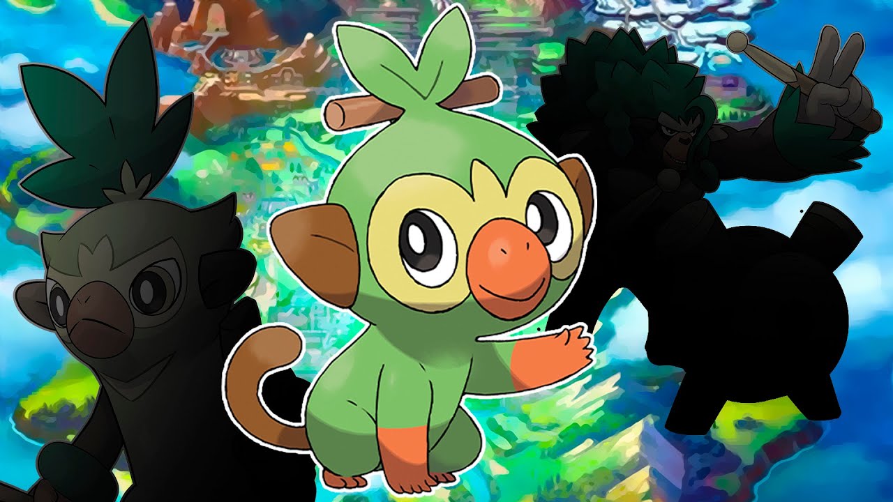 GROOKEY evolution line LEAKED! RILLABOOM!