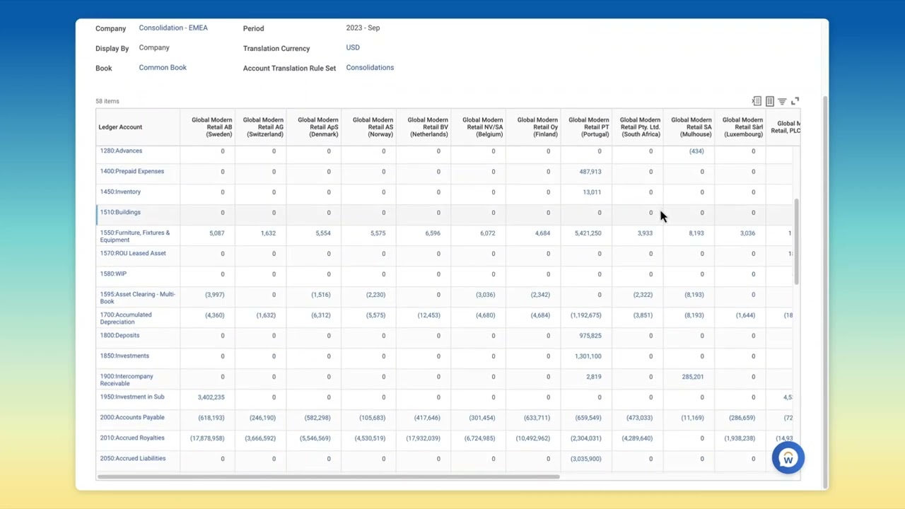 Workday Finance quick demo