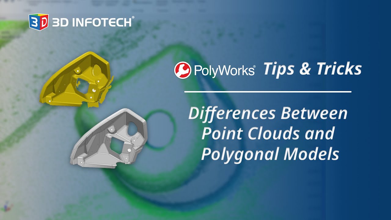 Differences Between Point Clouds and Polygonal Models | PolyWorks Tips & Tricks