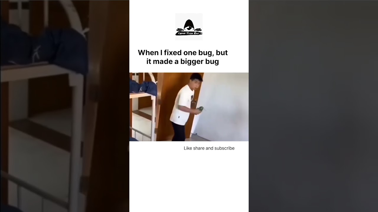 Bug | programmers life | #programmers #programmerlife #programmerslife #viralshorts #viralvideos