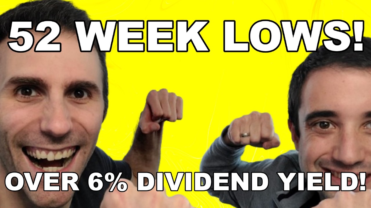 Stock is AT 52-WEEK LOWS! | High Dividend Yield + Dividend Growth = Time to BUY?!