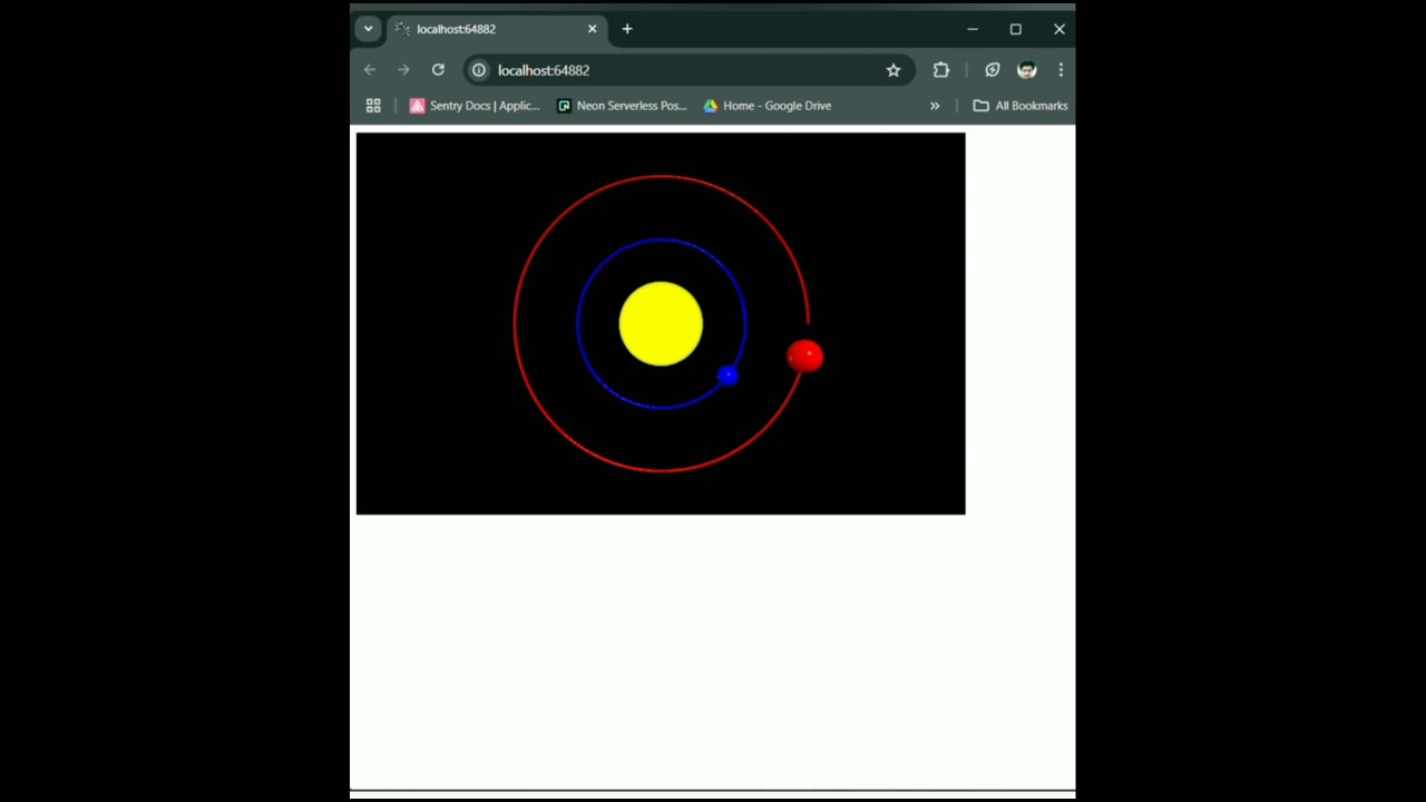 3D solar system with python #python #pythonprogramming #pythonforbeginners