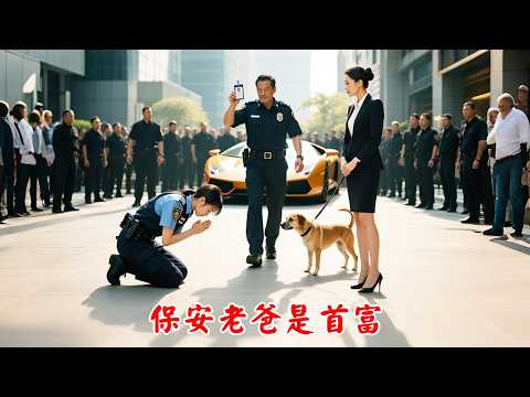 窮女孩被逼嚮狗下跪的瞬間,潛伏20年的保安父親亮出董事長身份:公司該換主人了!#短劇 #逆襲 #萌娃 #親情