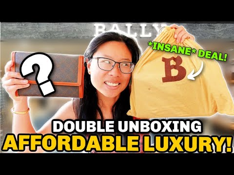 *LUXURY On A BUDGET* UNDER $200! Vintage Bally Bag + SLG You’ve Never Seen!