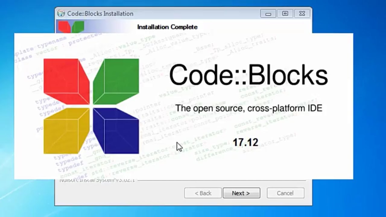 Code Block Installation -  C++ - Python Programming