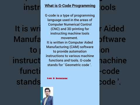 What is G Code Programming #machine #cnc #gcode #automation