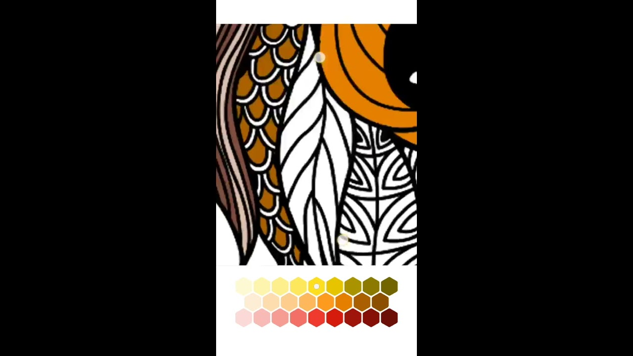 The Wild Wolf Colouring. Mandala Colouring