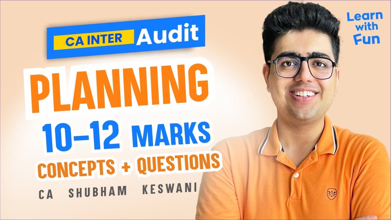 Mastering Audit Planning: A Comprehensive Guide for CA Inter Students ...
