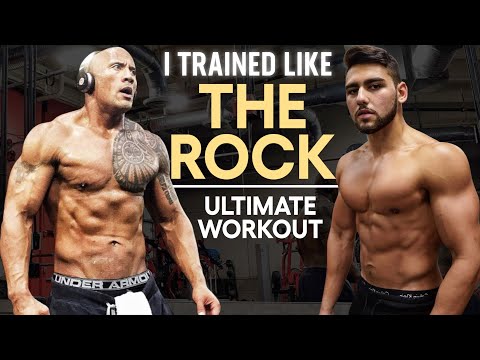 Watch a Fitness Model Try The Rock's Intense 'Black Adam' Workout