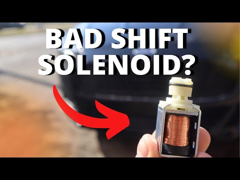 SYMPTOMS OF A BAD TRANSMISSION SHIFT SOLENOID