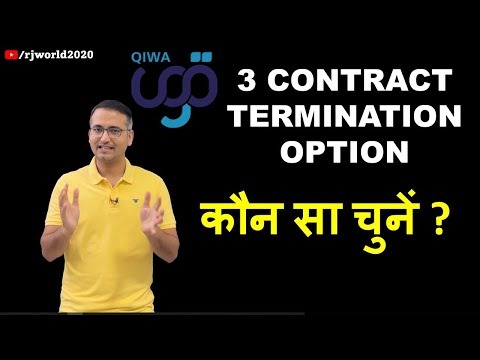 Contract termination options in Qiwa - Resignation, Not willing to renew contract, probation period