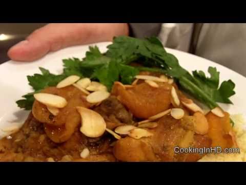 Moroccan Chicken with Apricots and Almonds