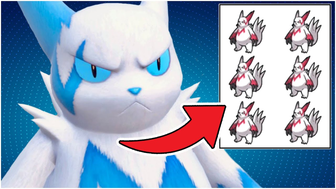 FULL ZANGOOSE TEAM! Shiny Zangoose Moveset Toxic Boost - Pokemon Scarlet and Violet