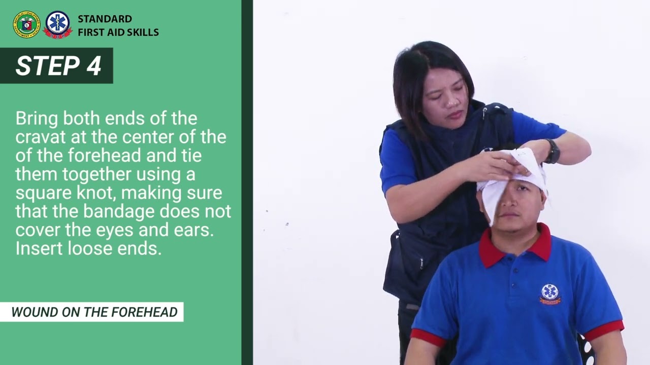 WOUND ON THE FOREHEAD