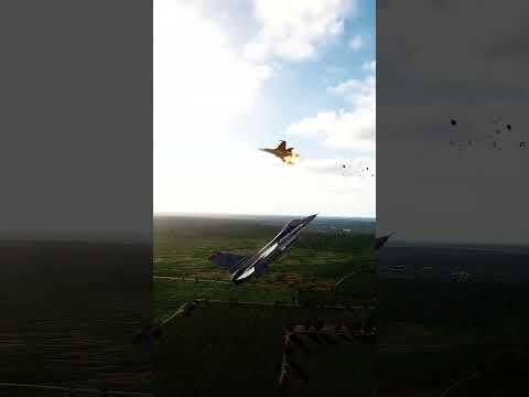 F-16 vs Su-27 over Cold War Germany | DCS