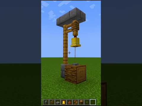 How to make modern 🔔 #inminecraft #realmcraft #craftideas #realcraft #minecraftvideos