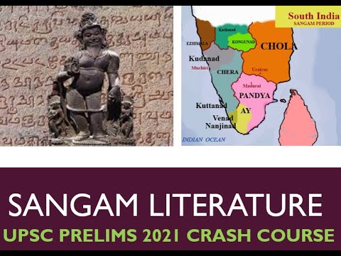 Sangam Literature // UPSC Prelims 2021 // Crash Course