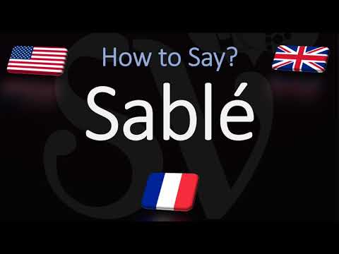 How to Pronounce Sablé Cookies? (CORRECTLY)