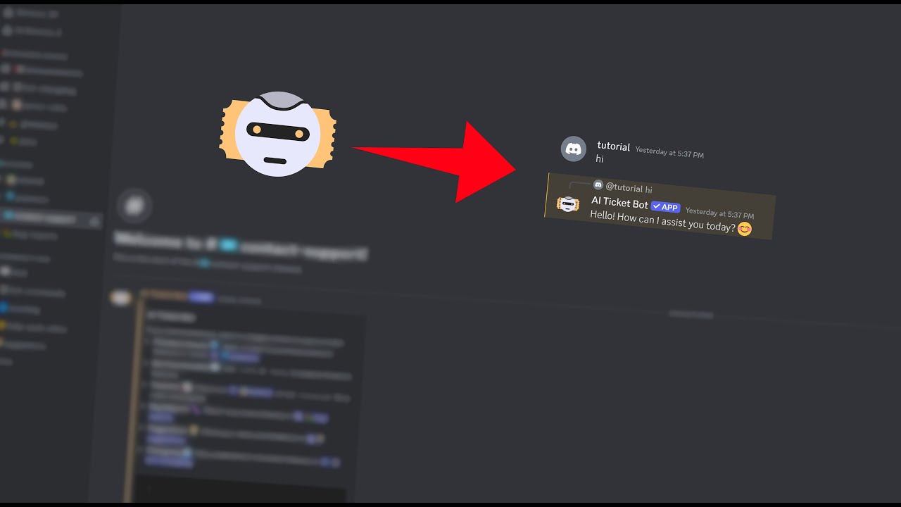 EASY AI Ticket Bot Setup For Discord! | *NEW 2025* 🤖