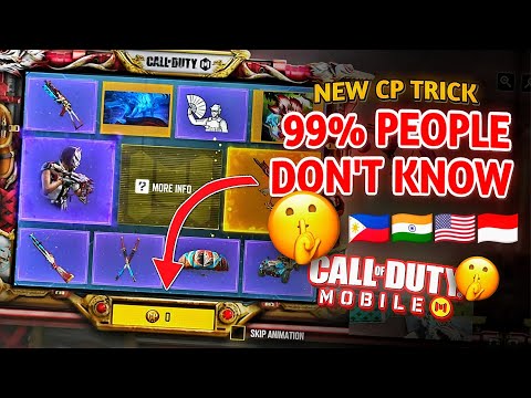 Don't Spend CP Without Knowing This Trick 🤯 Region Change CODM