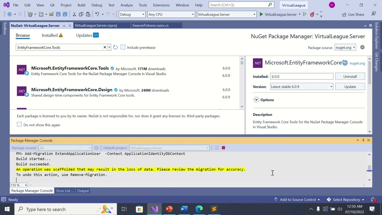 VIRTUAL FOOTBALL APP (PART 4) (Adding More Properties To ...