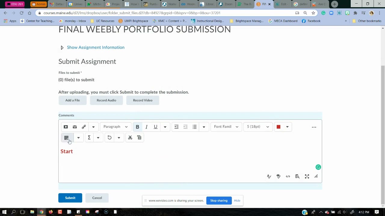 How to Use the Brightspace Content Editor