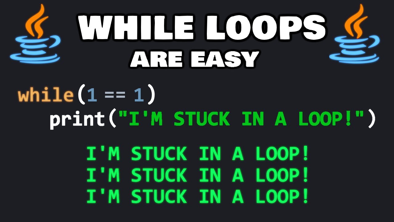 Learn Java while loops in 12 minutes! ♾️