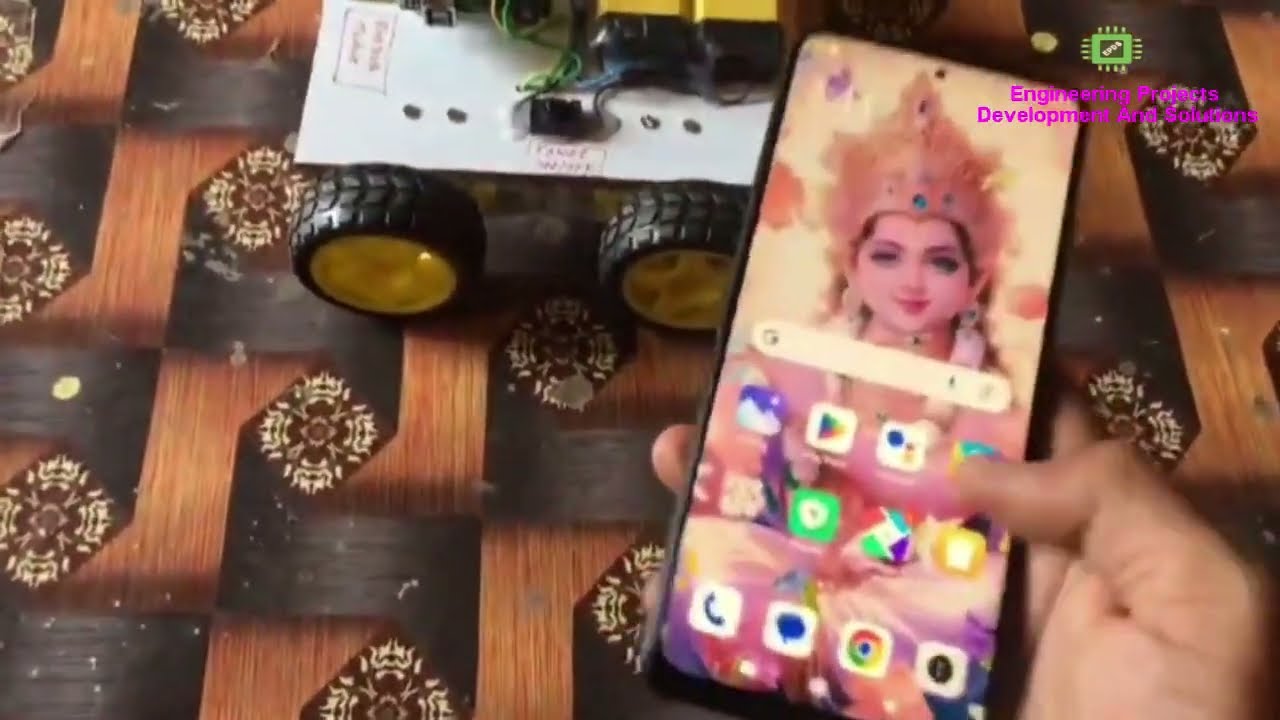 Voice Controlled Robot Using Mobile Application And Arduino