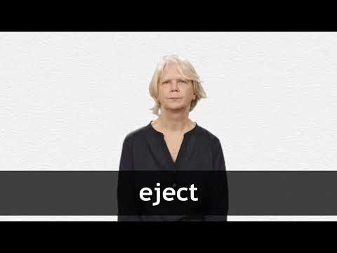 EJECT definition in American English | Collins English Dictionary