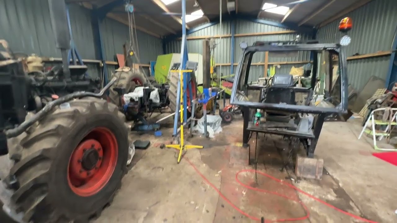 Case/ David Brown 1594 rebuild, 5 month progress 