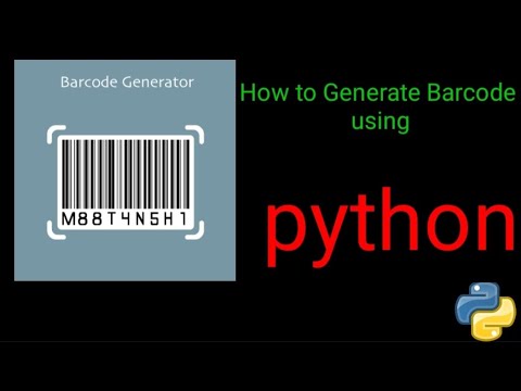 How to Generate Barcode using python