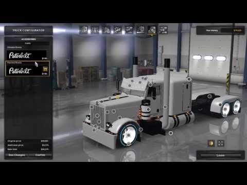 ATS MODS PETERBILT 389 FLAT TOP SLEEPER 63 TRUCK (American Truck Simulator)