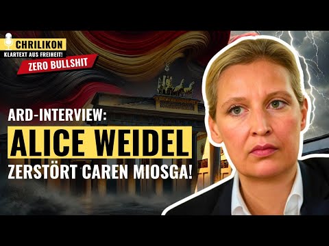 ???? ARD-Interview: Wie Alice Weidel Caren Miosga vorführt!