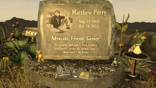 RIP Mathew Perry at Fallout New Vegas - mods and community