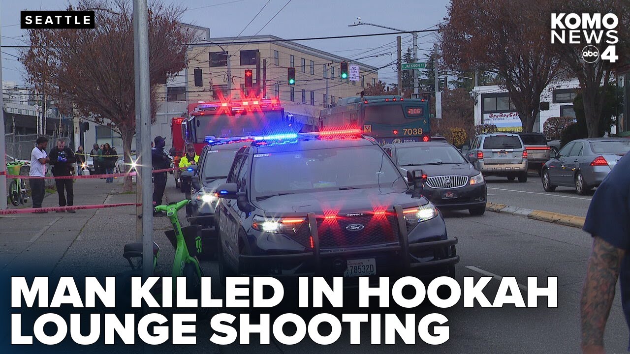 Man killed in Seattle hookah lounge shooting after mid-morning argument, suspect at large