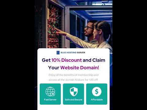 How to get a domain hosting at 10% off #shorts