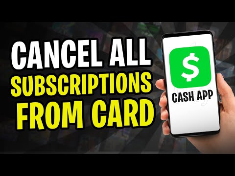 How to Cancel All Subscriptions on Cash App Card (100% Works in 2025)