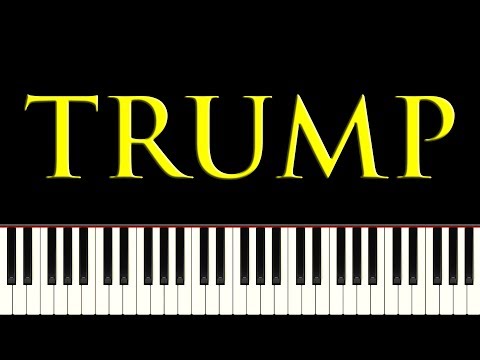 DONALD TRUMP – Piano Tutorial | Sheet Music Boss
