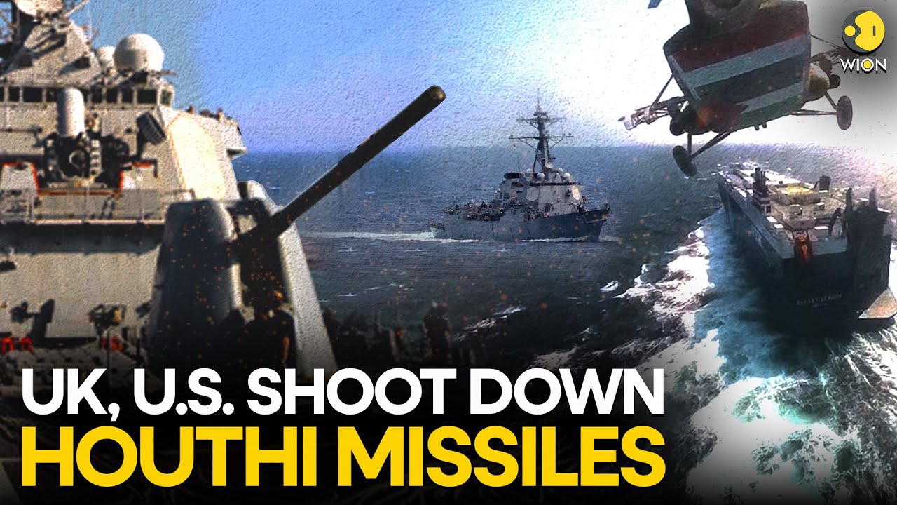 UK & US  forces shoot down Houthi missiles & drones in Red Sea | WION Originals