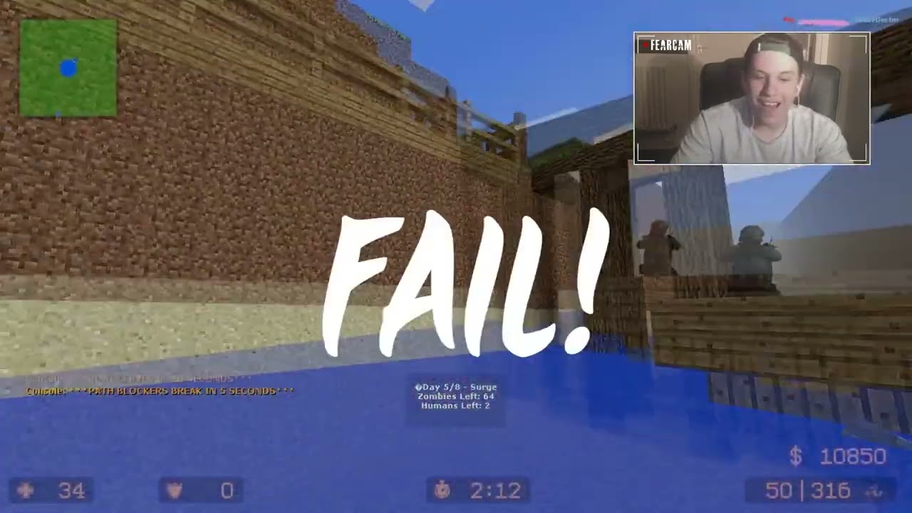 Counter-Strike Source: Minecraft Adventure Zombie (Fail) Mod