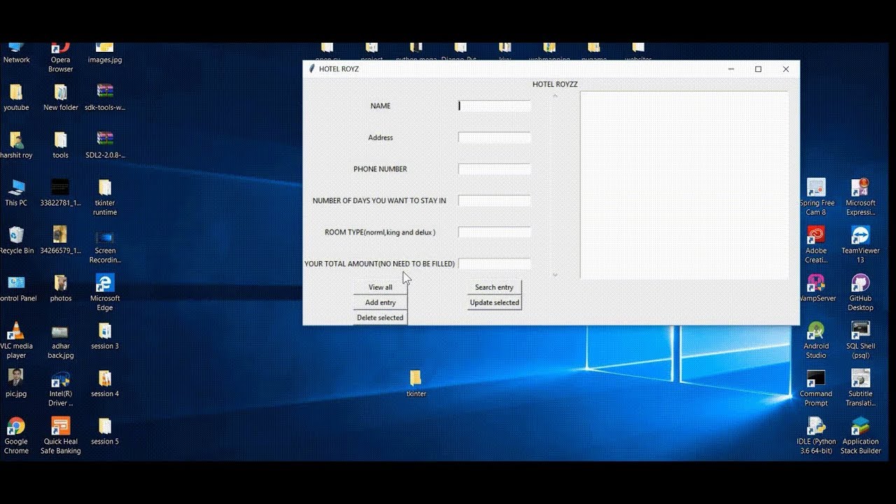 python tkinter video tutorial video 1:tutorial introduction