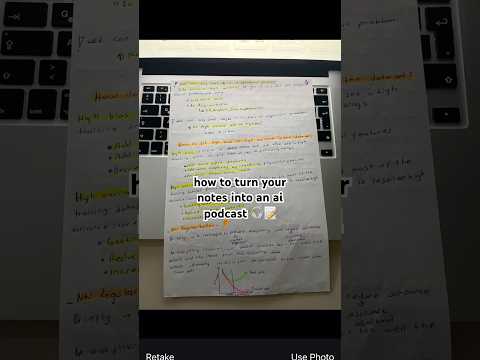 How to turn your notes into an ai podcast 🎧📝🤖