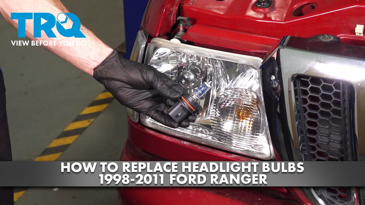 How to Replace Headlight Bulbs 1998-2011 Ford Ranger