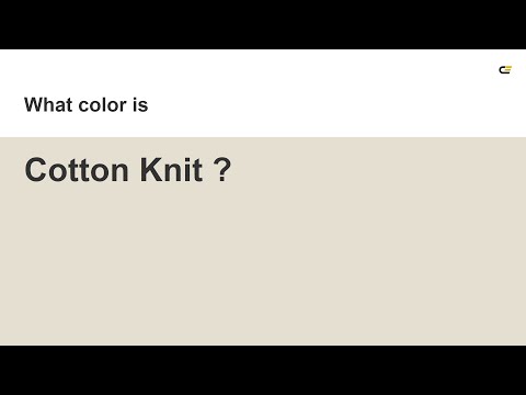 Cotton Knit color #e5dfd2 hex color - Yellow color - Cool color e5dfd2