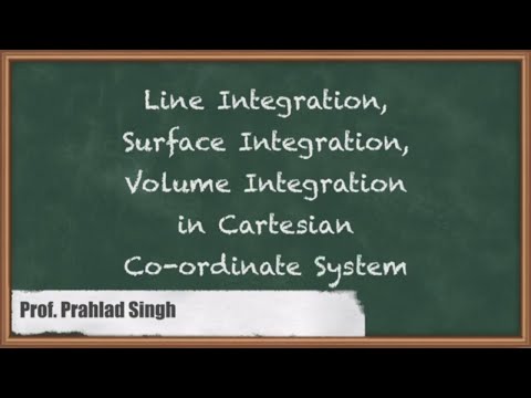 Line Integration, Surface Integration and Volume Integration in ...
