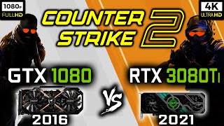 GTX 1080 vs RTX 3080 Ti in Counter-Strike 2 - 1080p and 4K Benchmark at ...