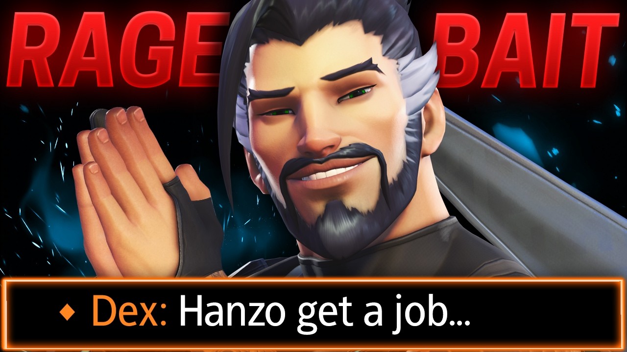 8000+ Hour Hanzo Ragebaits Overwatch Players