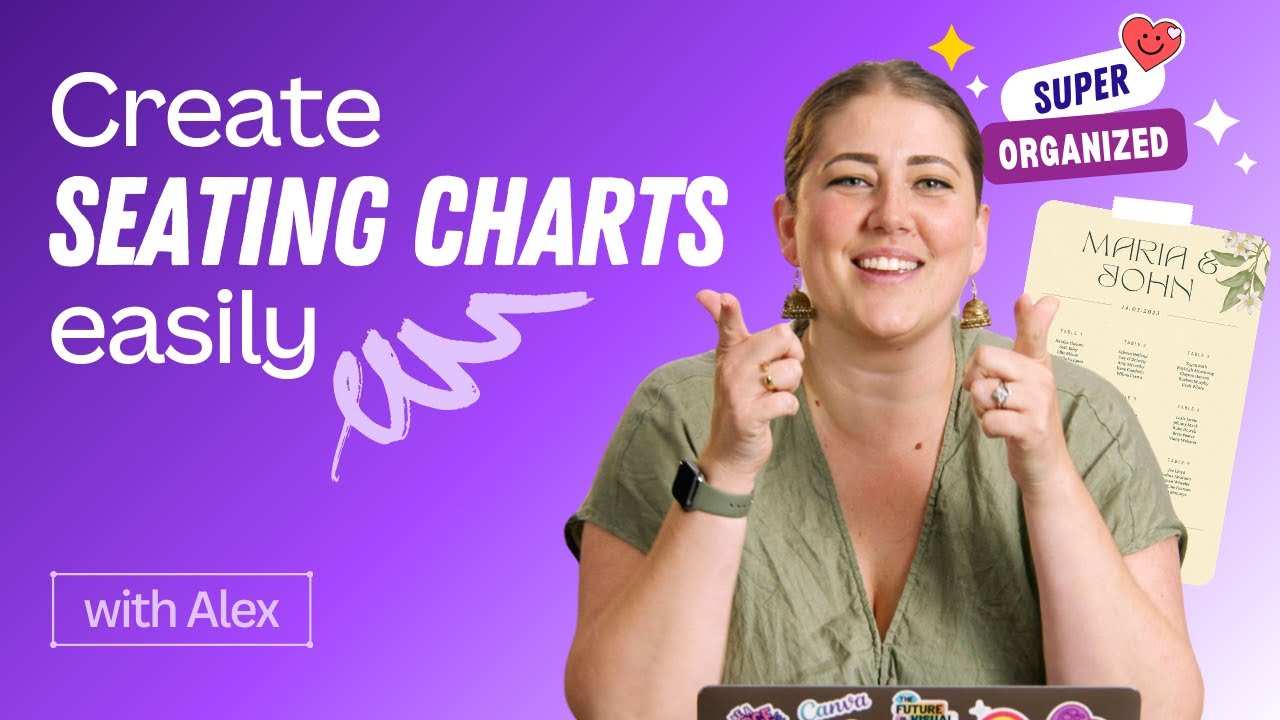 Create a beautiful seating chart in minutes with Canva